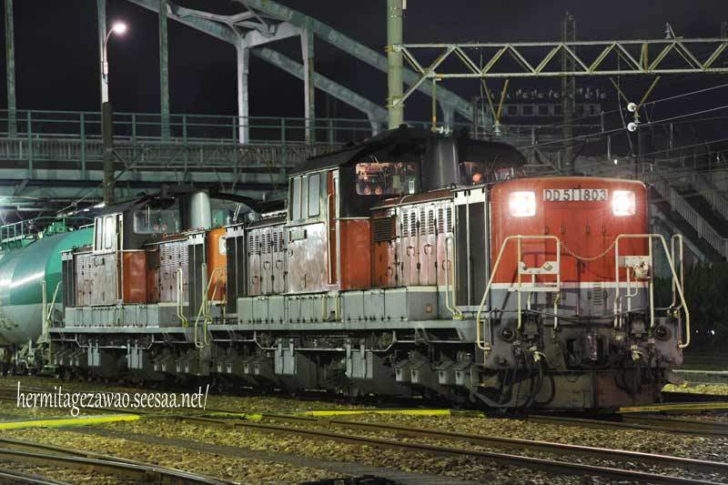 アオシマ DD51: 臨zawa混合列車