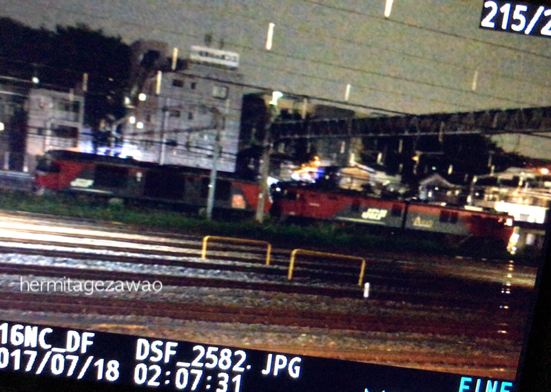 DF200-116甲種輸送: 臨zawa混合列車